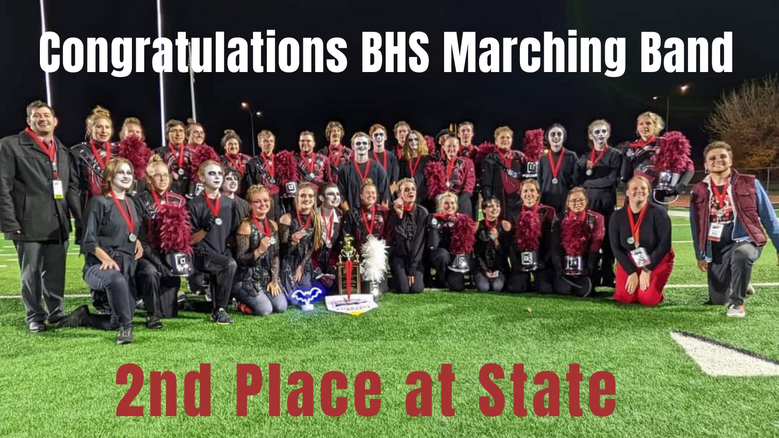BHS Marching Band Takes 2nd at State! - Thompson School District News