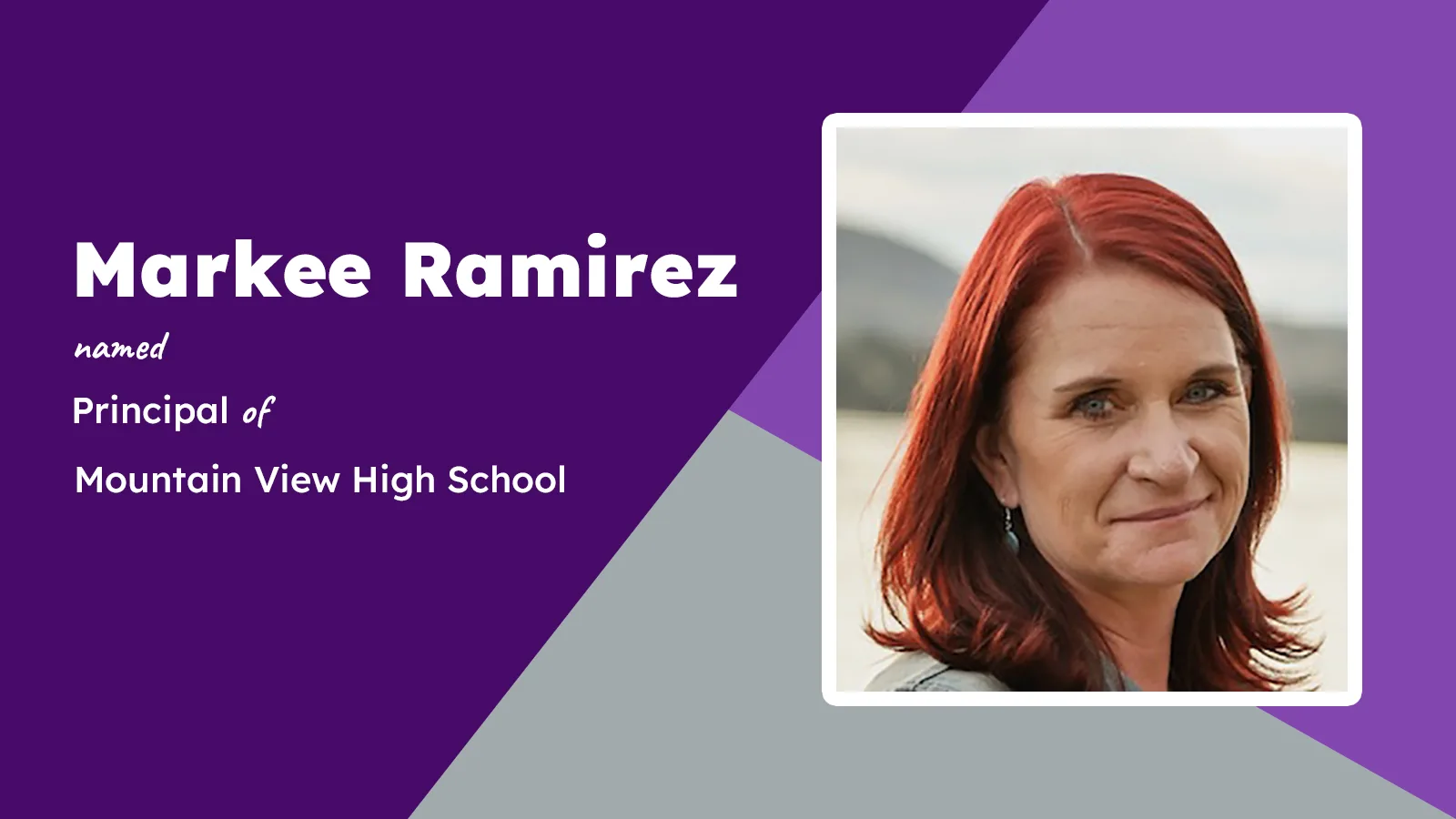 Markee Ramirez Named Principal of Mountain View High School - Thompson ...